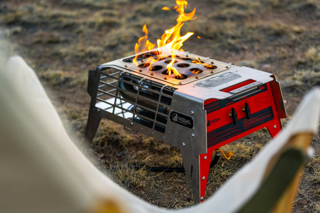 Howl R4 Portable Propane Campfire Review: Real Heat, Big Flames