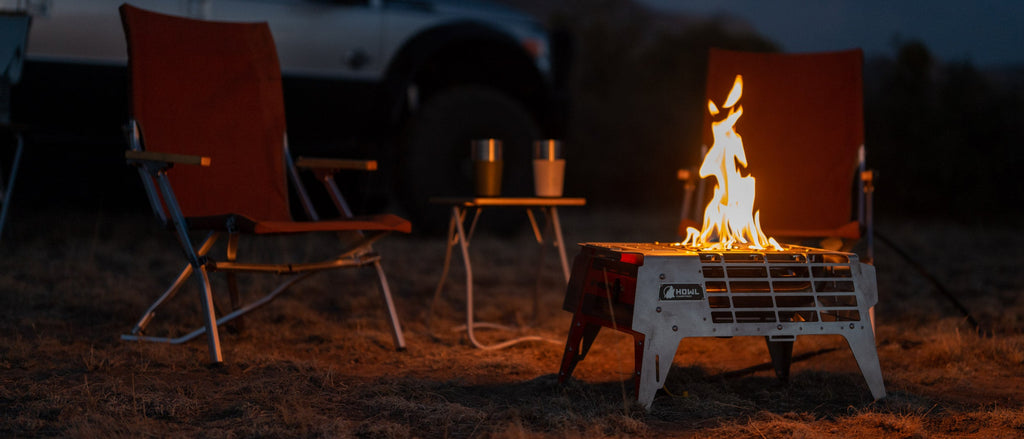 Overland-Tested Fire Pits and Propane Campfires – Snow Peak & HOWL