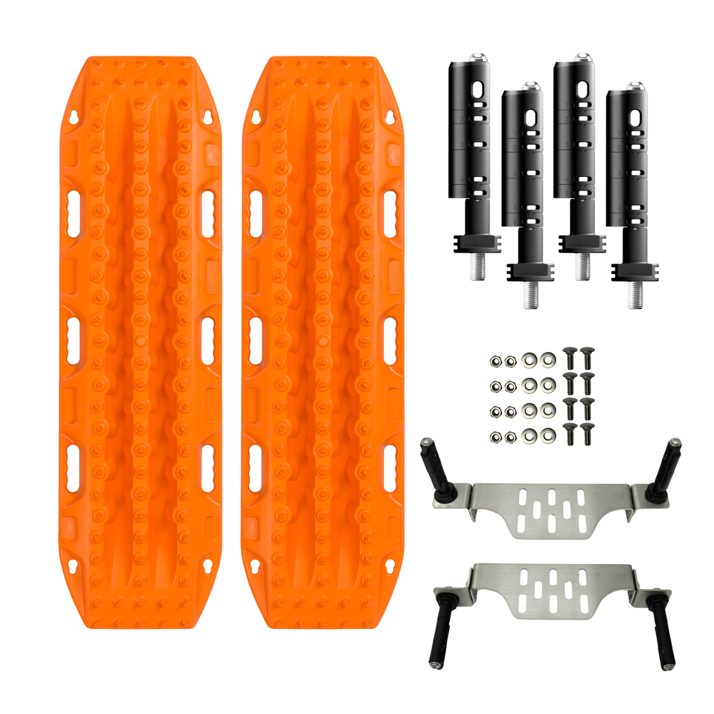 MAXTRAX® MKII Bundle with Stealth Folding Roof Rack Mounts