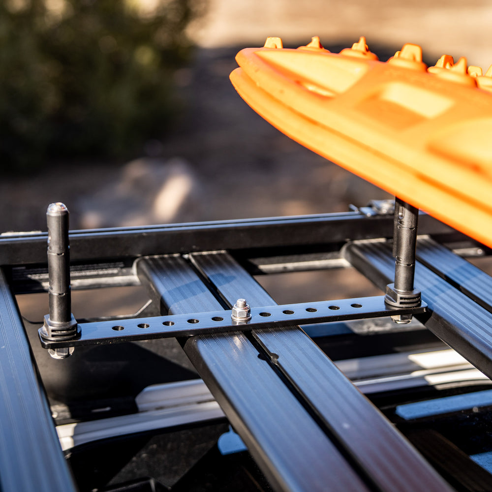 Overland Kitted MAXTRAX® Mounting Bars – Universal Roof Rack & Bed Rail ...