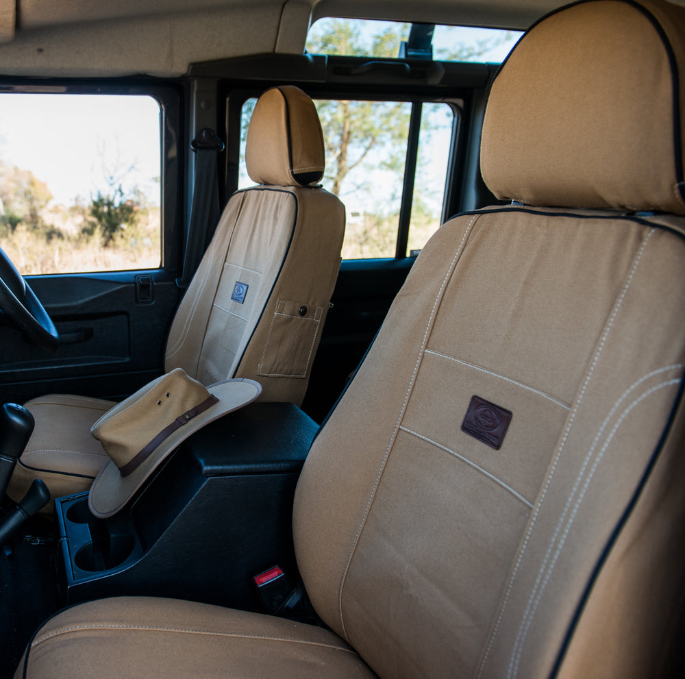 Melvill & Moon Land Rover Defender "Puma" Seat Covers - Ships From USA